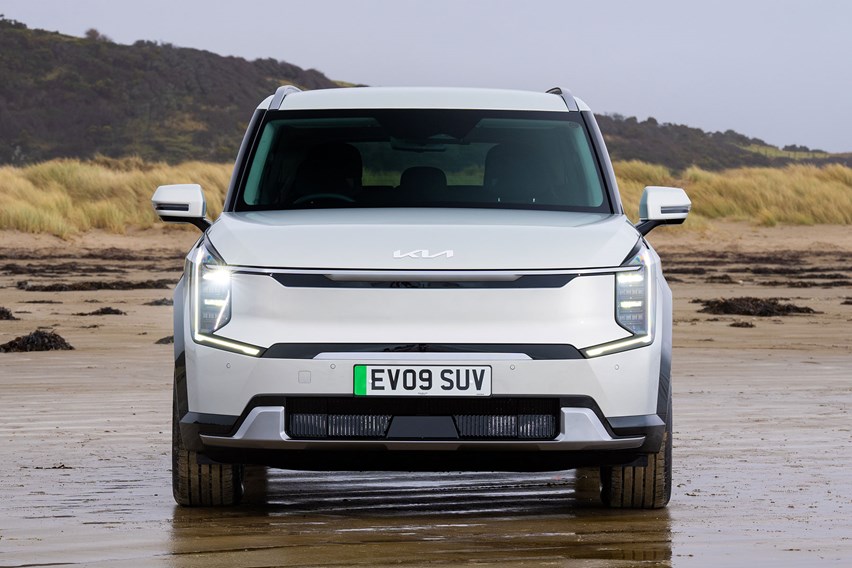 Kia EV9 (2025) boot space & practicality