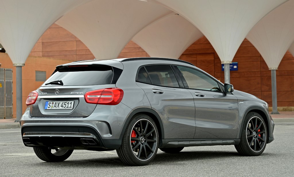 Used Mercedes-Benz GLA-Class AMG (2014 - 2017) boot space & practicality