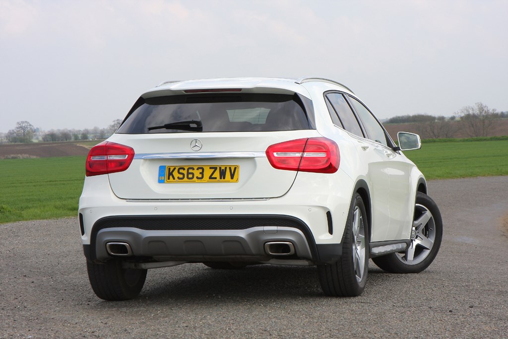 Used Mercedes-Benz GLA-Class Estate (2014 - 2020) boot space & practicality