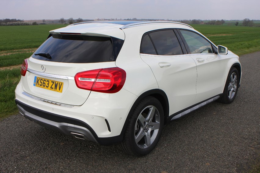 Used Mercedes-Benz GLA-Class Estate (2014 - 2020) boot space & practicality