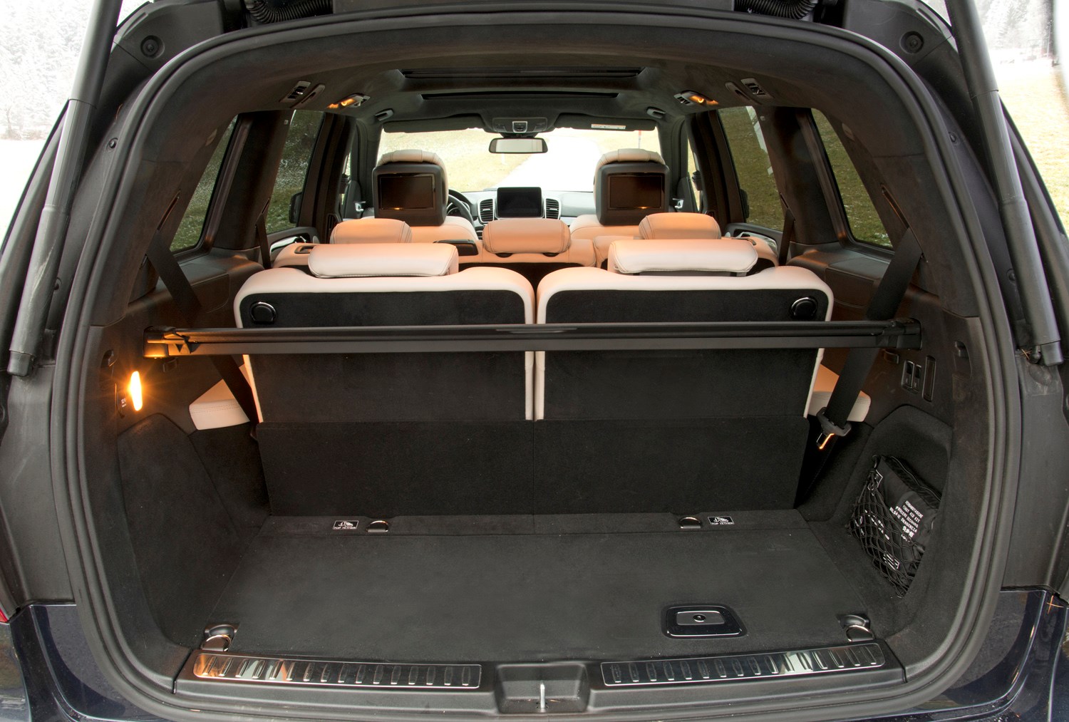 Used Mercedes-Benz GLS-Class SUV (2016 - 2019) boot space & practicality