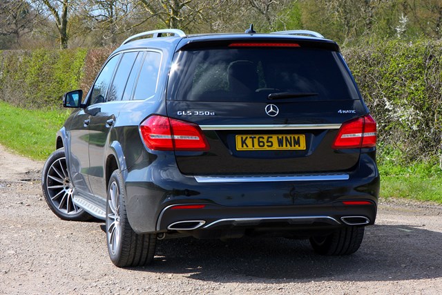 Used Mercedes-Benz GLS-Class SUV (2016 - 2019) boot space & practicality