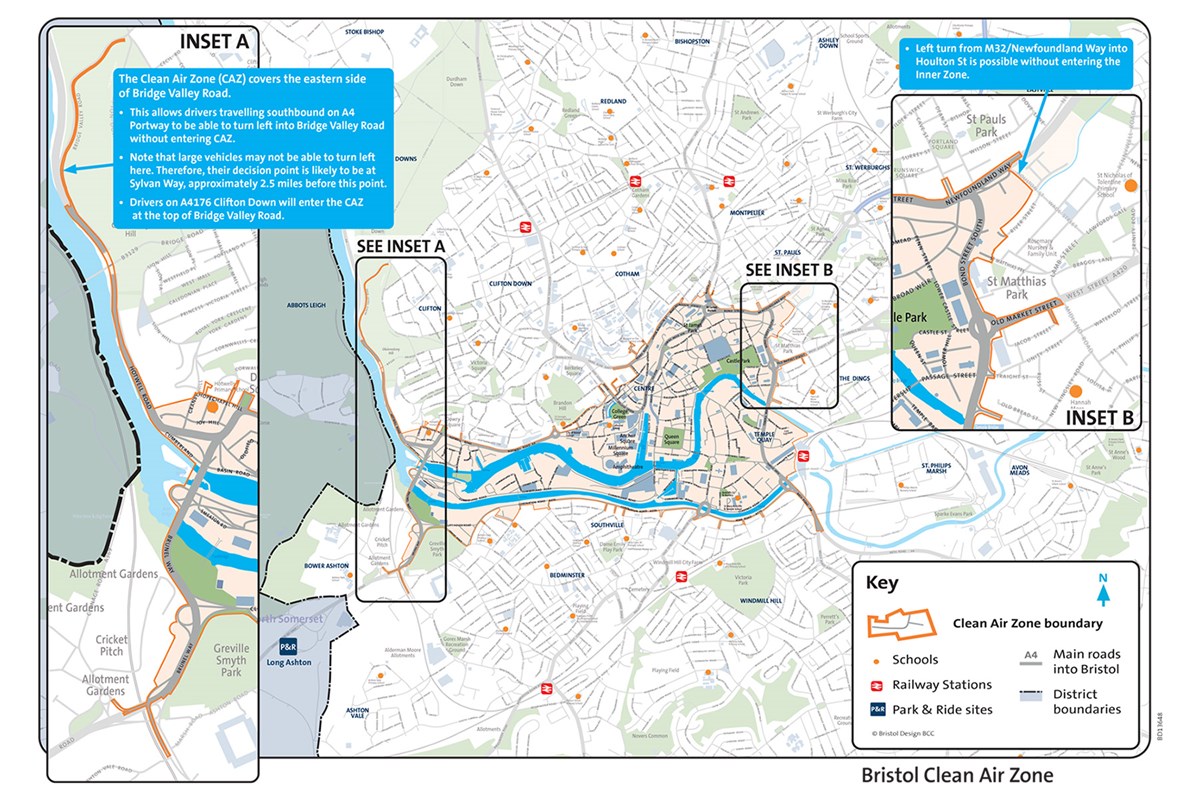 Bristol ULEZ: Charges, map & vehicle checker
