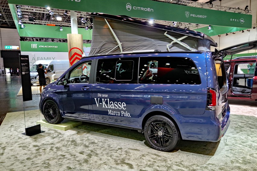Mercedes Marco Polo campervan upgraded for 2023 plus Vito and V-Class ...