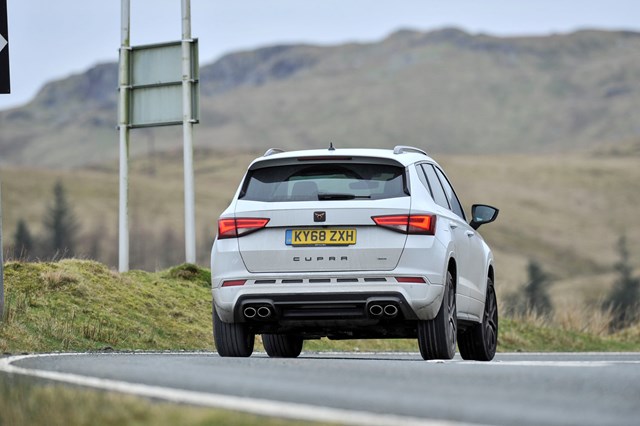 Cupra Ateca (2025) boot space & practicality