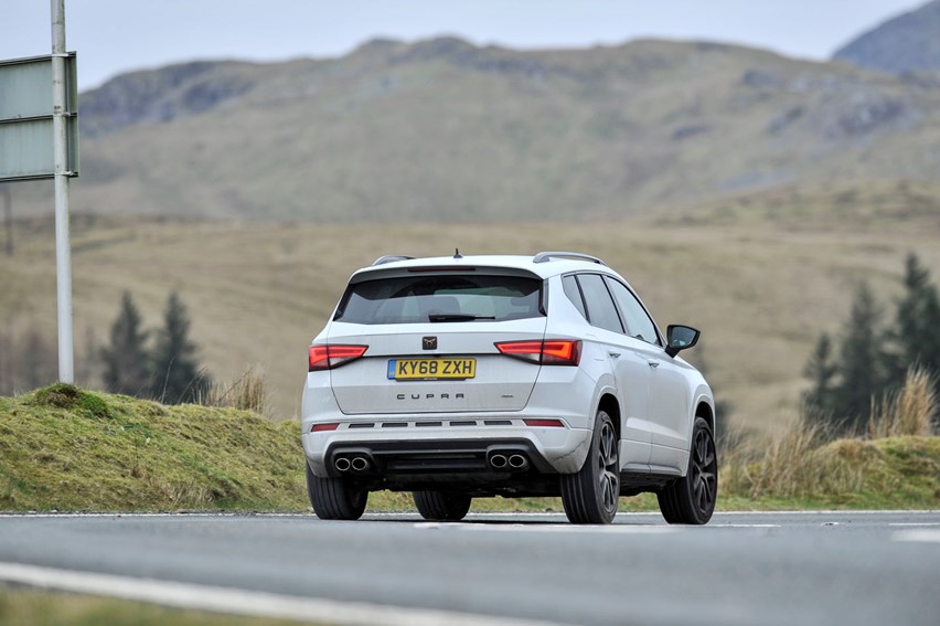 Cupra Ateca (2025) boot space & practicality