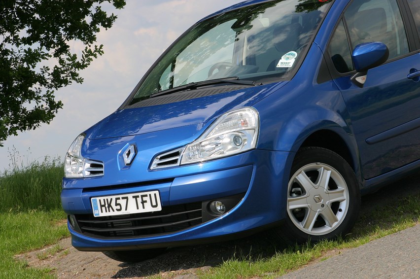 Used Renault Grand Modus Estate (2008 - 2012) boot space & practicality