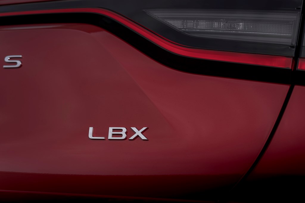 Lexus LBX (2025) boot space & practicality