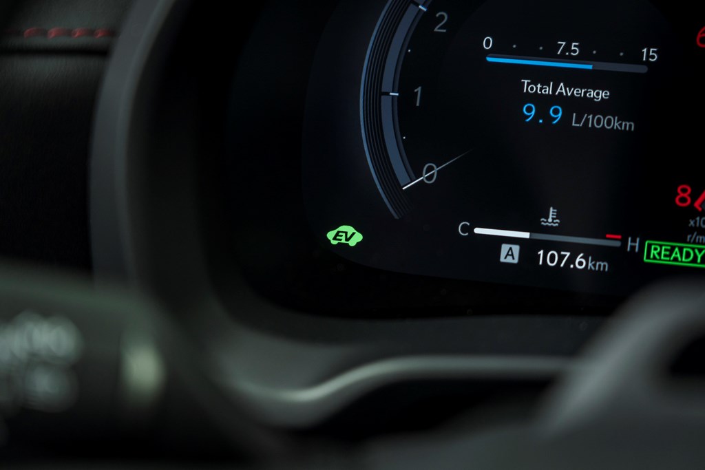 Lexus LBX (2025) boot space & practicality