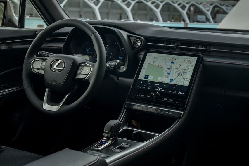 Lexus LBX (2025) boot space & practicality