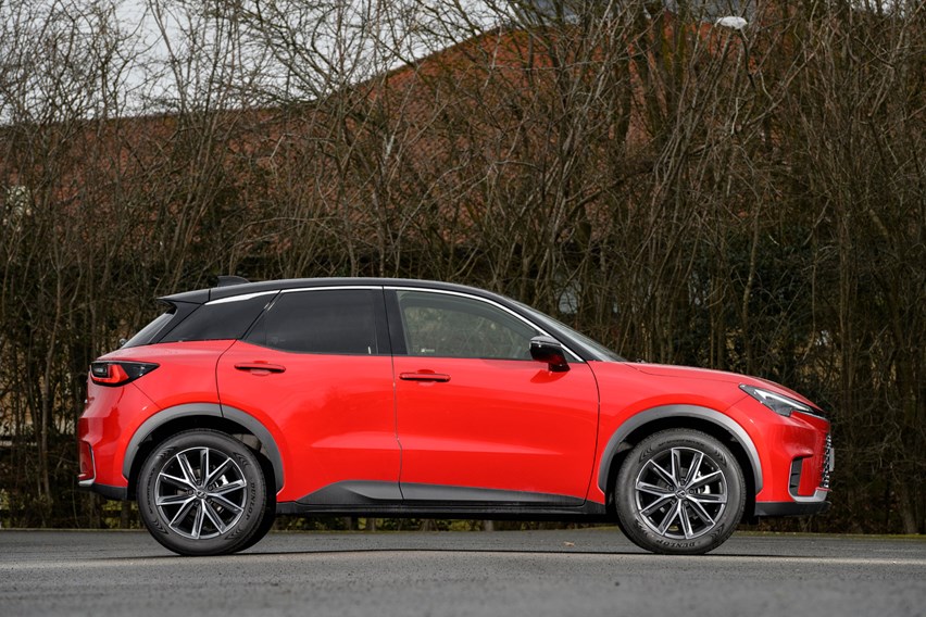 Lexus LBX (2025) boot space & practicality