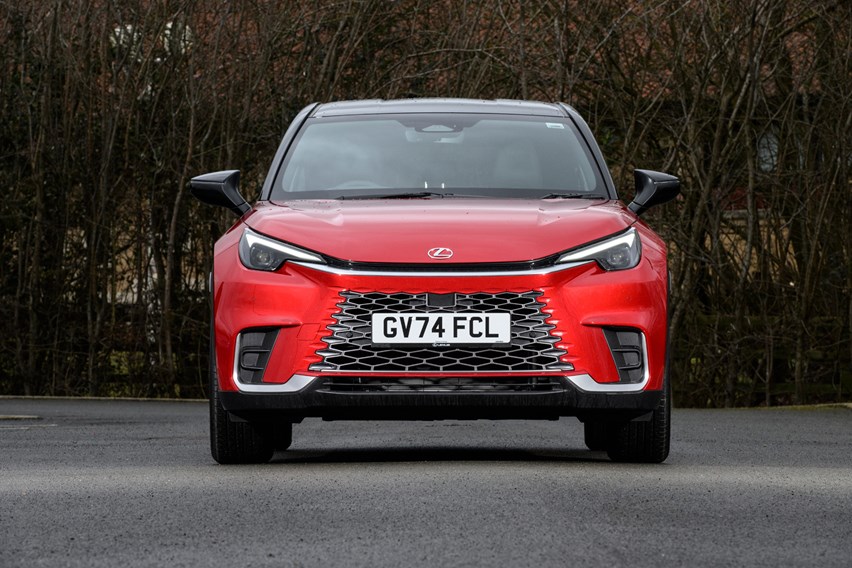 Lexus LBX (2025) interior