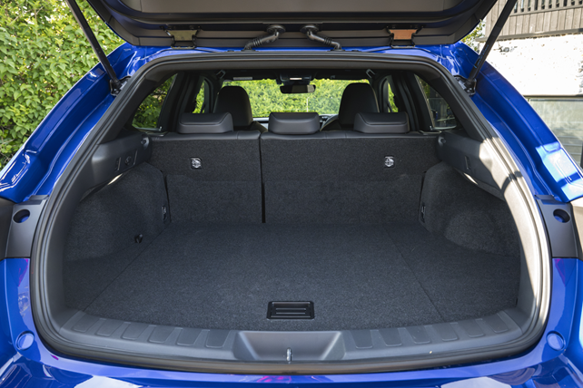 Lexus UX (2025) boot space & practicality