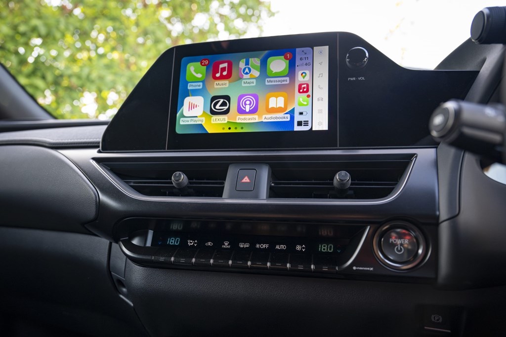 Lexus UX (2025) boot space & practicality