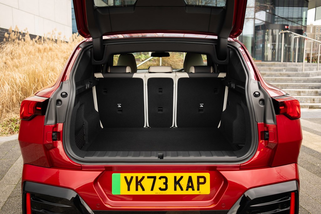 BMW iX2 (2026) boot space & practicality