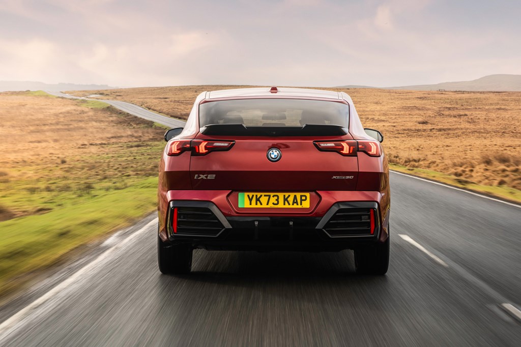 BMW iX2 (2025) boot space & practicality