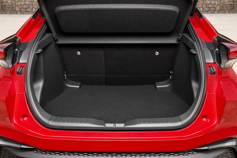 Toyota C-HR (2025) boot space & practicality