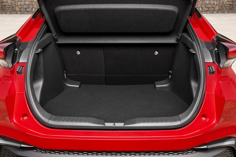 Toyota C-HR (2025) boot space & practicality