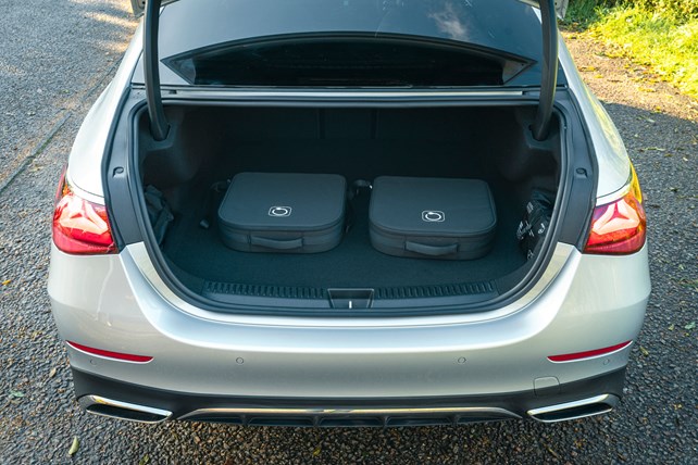Mercedes-Benz E-Class (2025) boot space & practicality
