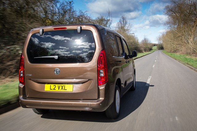 Used Vauxhall Combo Life (2018 - 2022) boot space & practicality
