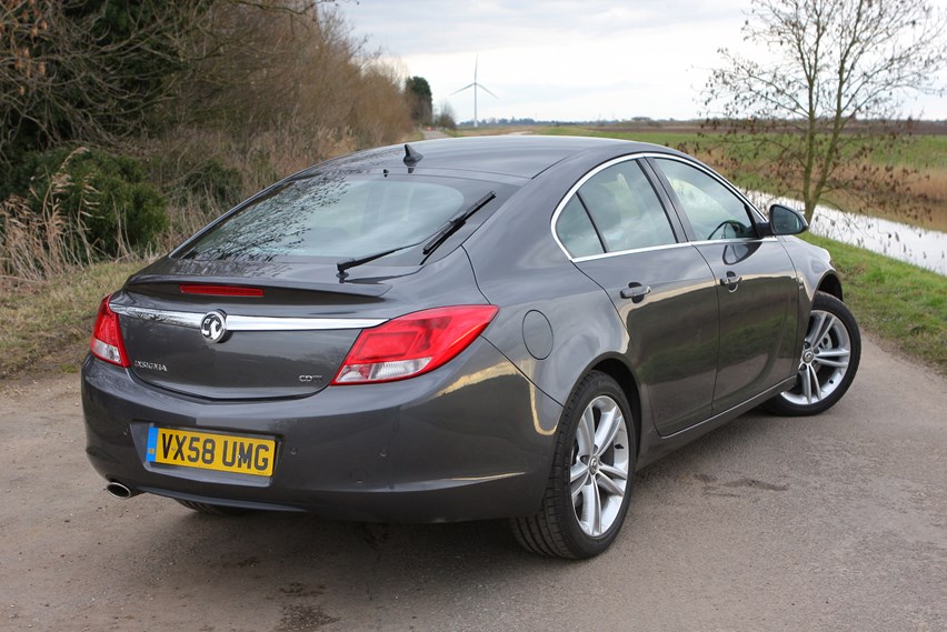 Used Vauxhall Insignia Hatchback (2009 - 2017) boot space & practicality