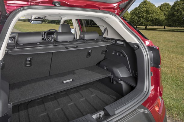KGM Korando (2025) boot space & practicality