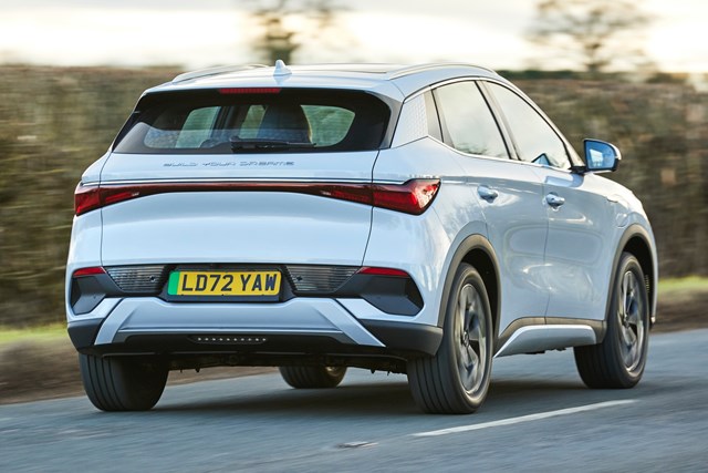 BYD Atto 3 (2025) boot space & practicality