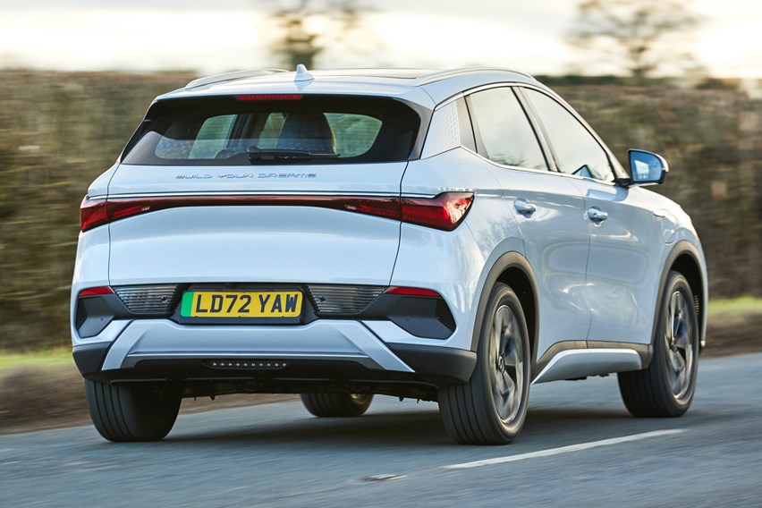 BYD Atto 3 (2025) boot space & practicality