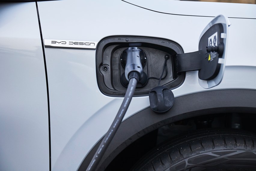 BYD Atto 3 (2025) boot space & practicality