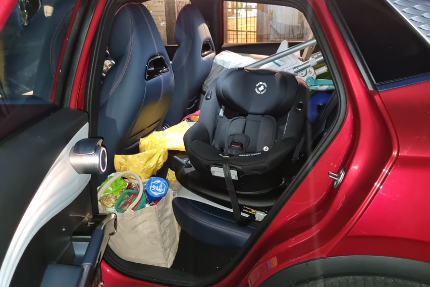 BYD Atto 3 (2024) boot space & practicality