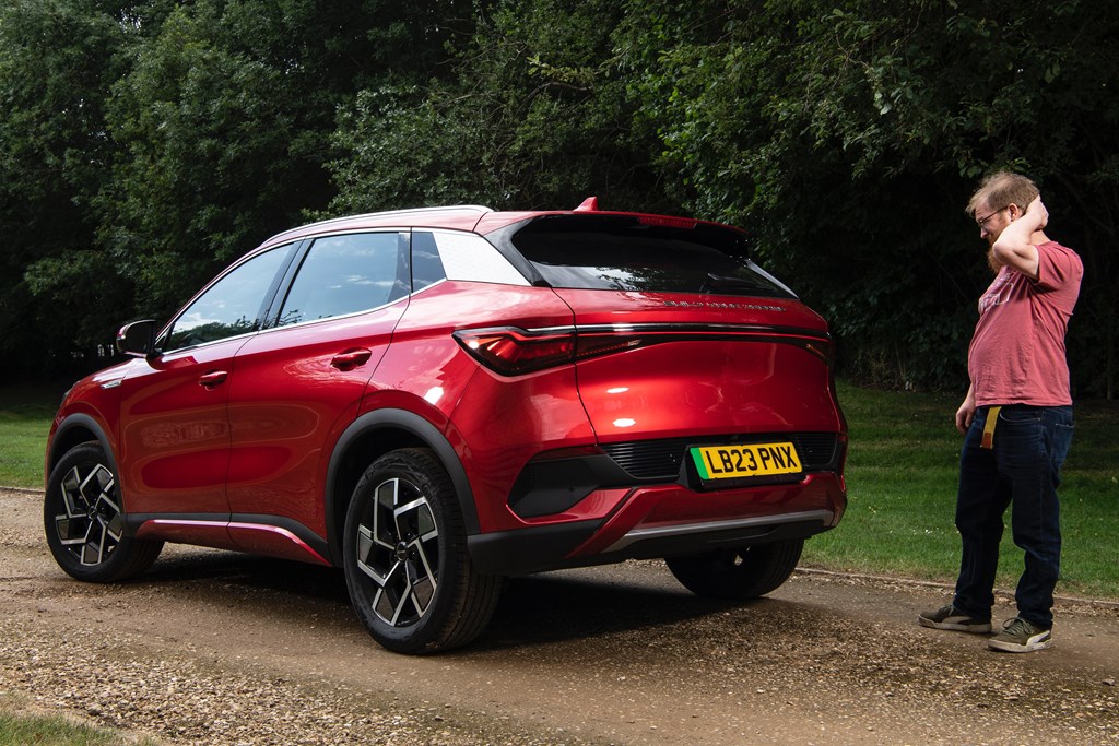 BYD Atto 3 (2025) boot space & practicality