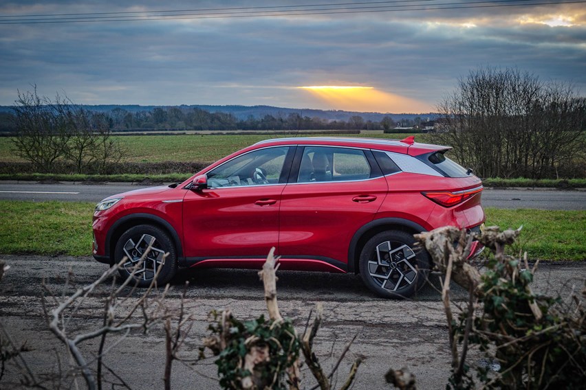 BYD Atto 3 (2025) boot space & practicality