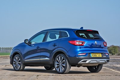 Used Renault Kadjar 4x4 (2015 - 2022) boot space & practicality