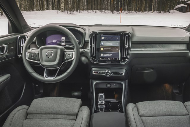 Volvo EX40 (2026) boot space & practicality