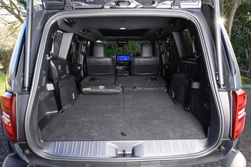 Toyota Land Cruiser (2025) boot space & practicality