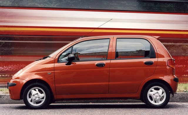Used Daewoo Matiz Hatchback (1998 - 2005) boot space & practicality