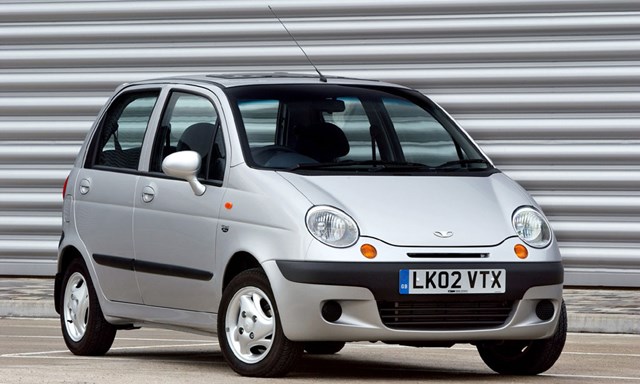 Used Daewoo Matiz Hatchback (1998 - 2005) boot space & practicality