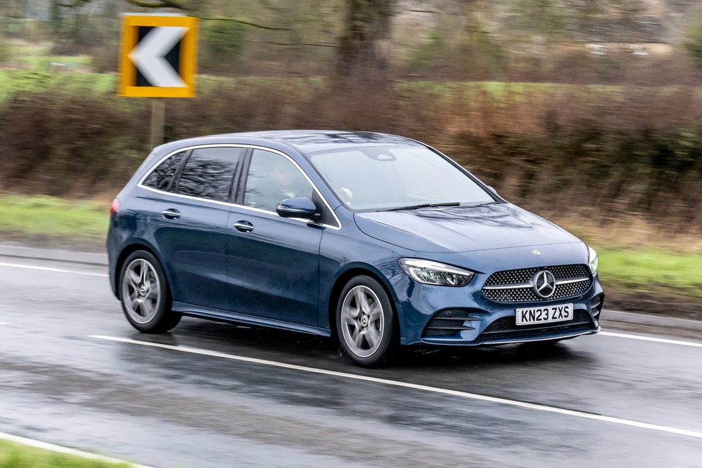Mercedes-Benz B-Class (2025) boot space & practicality