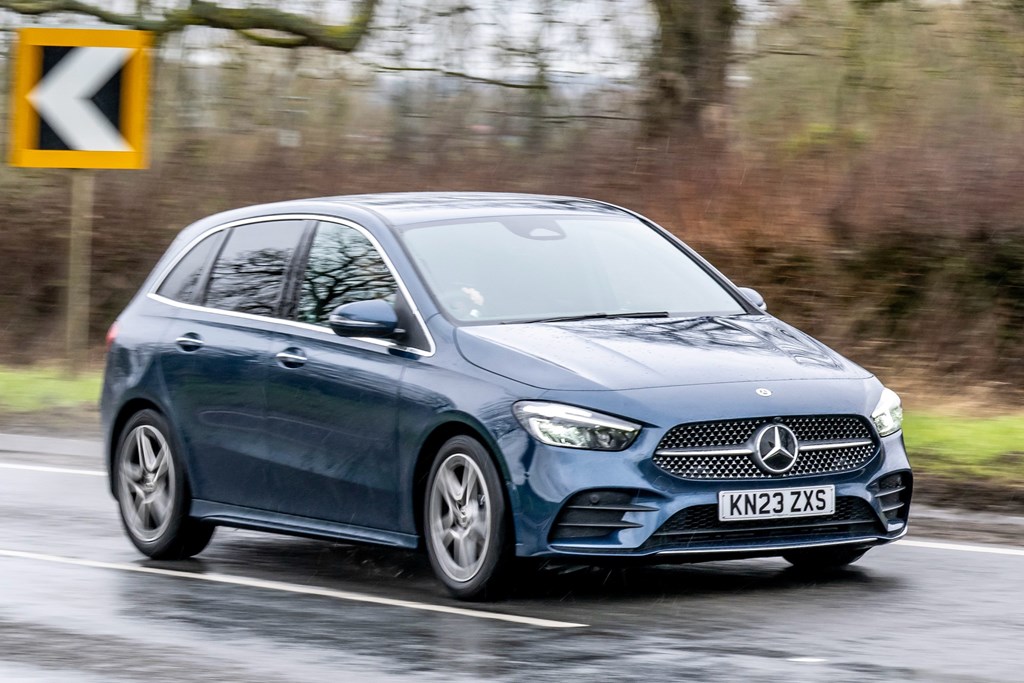 Mercedes-Benz B-Class (2025) boot space & practicality
