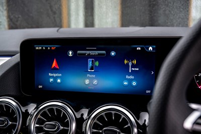 Mercedes-Benz B-Class (2025) boot space & practicality