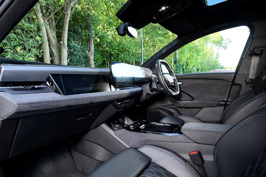 Audi Q6 e-tron (2025) boot space & practicality