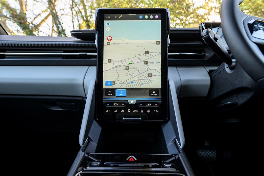 Ford Explorer (2025) boot space & practicality