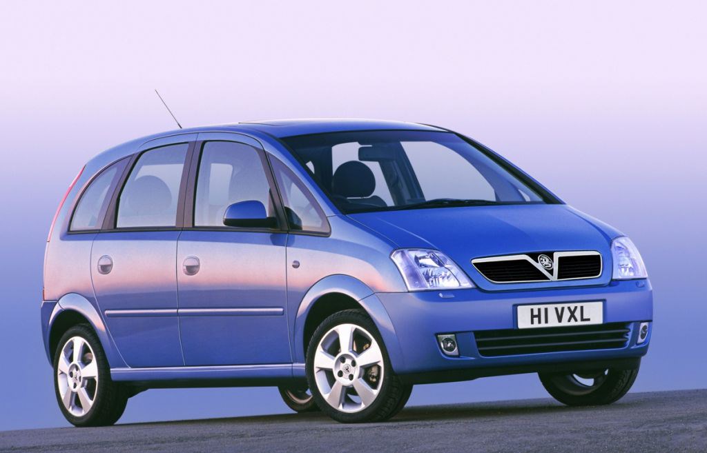 Used Vauxhall Meriva Estate (2003 - 2010) boot space & practicality