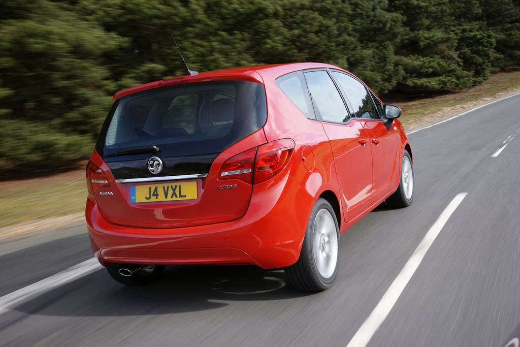 Used Vauxhall Meriva Estate (2010 - 2017) boot space & practicality
