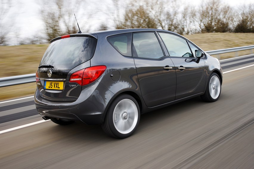 Used Vauxhall Meriva Estate (2010 - 2017) boot space & practicality