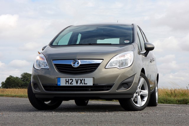 Used Vauxhall Meriva Estate (2010 - 2017) boot space & practicality