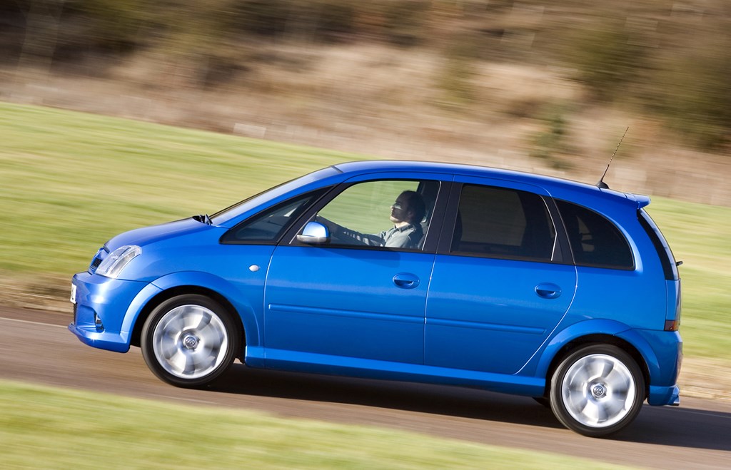 Used Vauxhall Meriva VXR (2006 - 2009) boot space & practicality