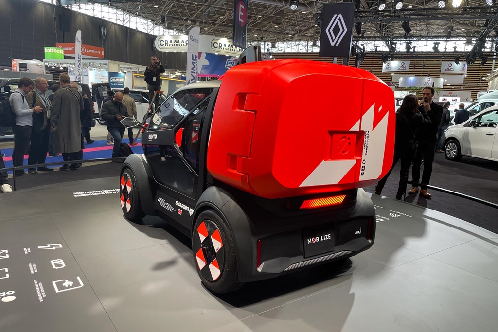 Mobilize Bento electric micro van destined for the UK in 2025