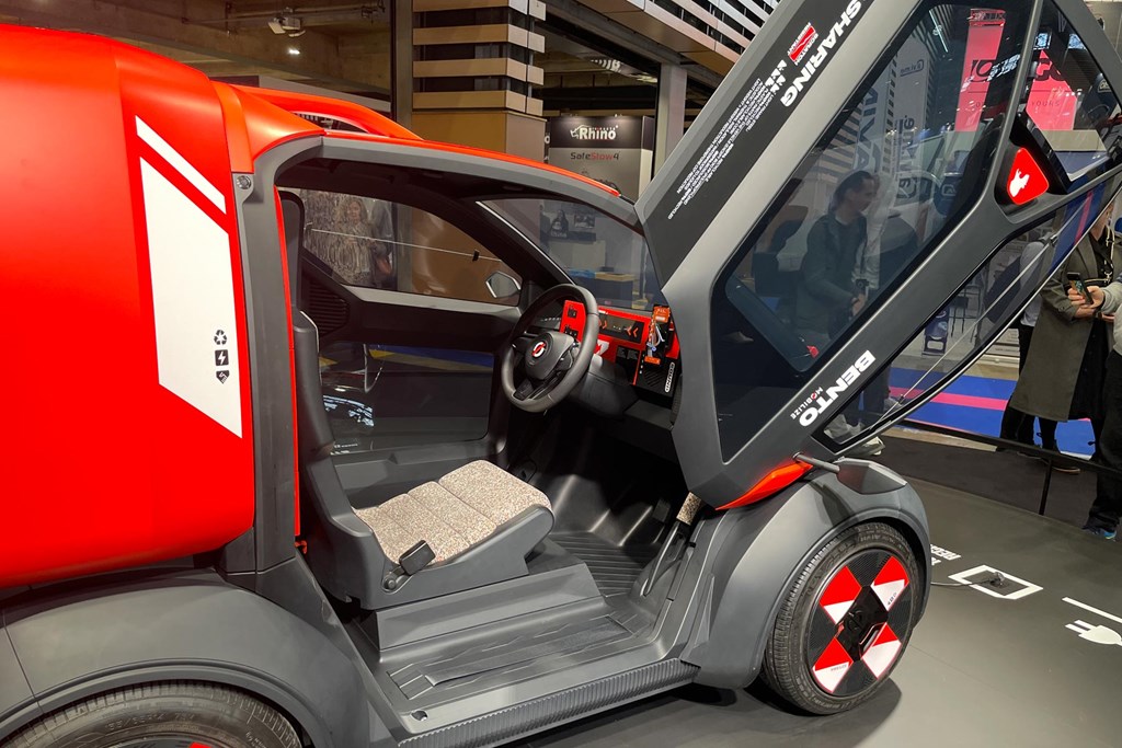 Mobilize Bento electric micro van destined for the UK in 2025