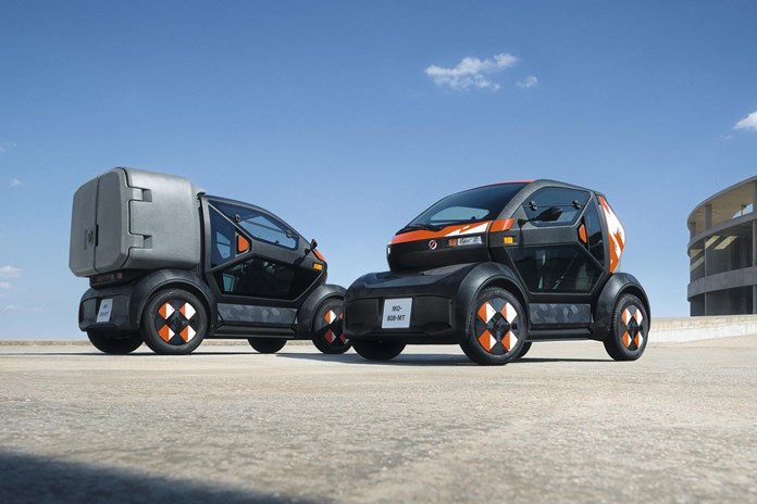 Mobilize Bento electric micro van destined for the UK in 2025